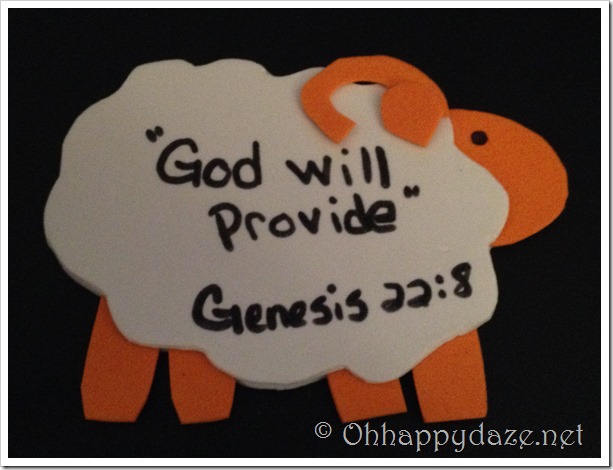 “God Will Provide” Ram Craft | Oh Happy Daze
